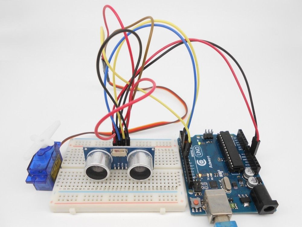 Adeept Arduino Starter Kit For Arduino Uno R3 Ultrasonic Distance Sensor Servo Ebay